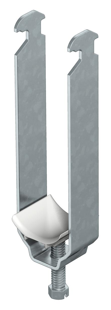 Clamp clip, triple, FT plastic pressure trough | OBO