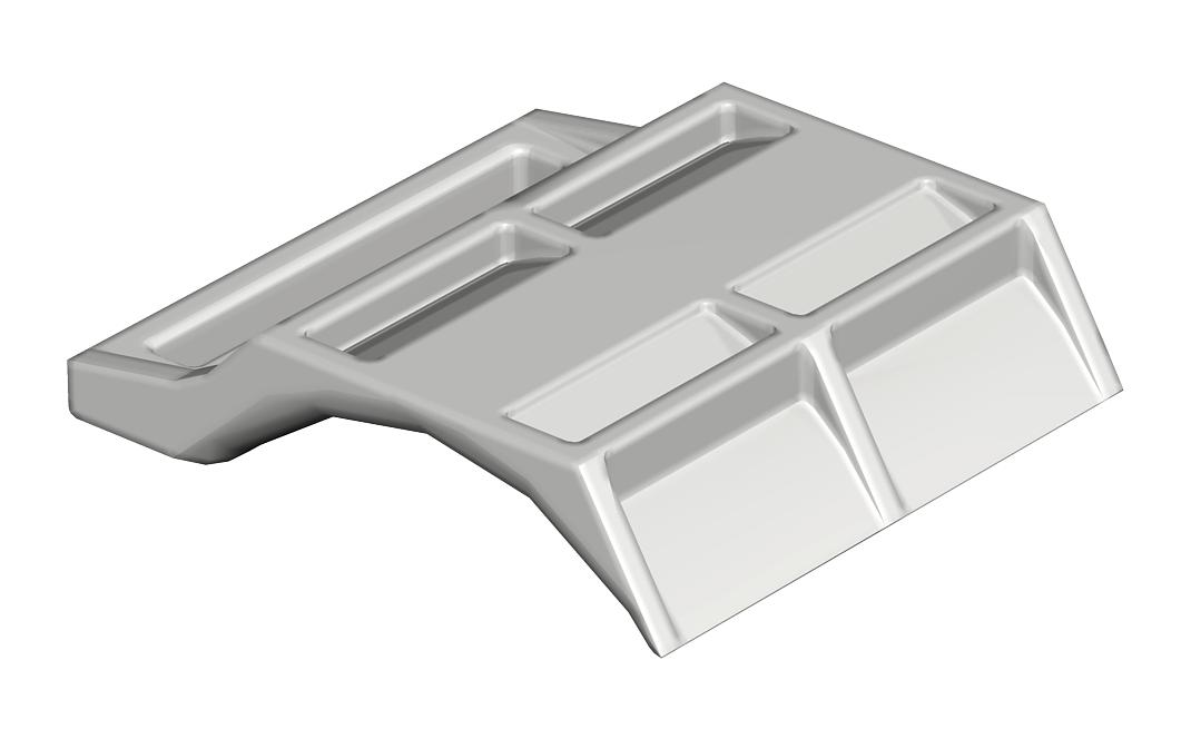 Counter-trough, plastic, universal | OBO