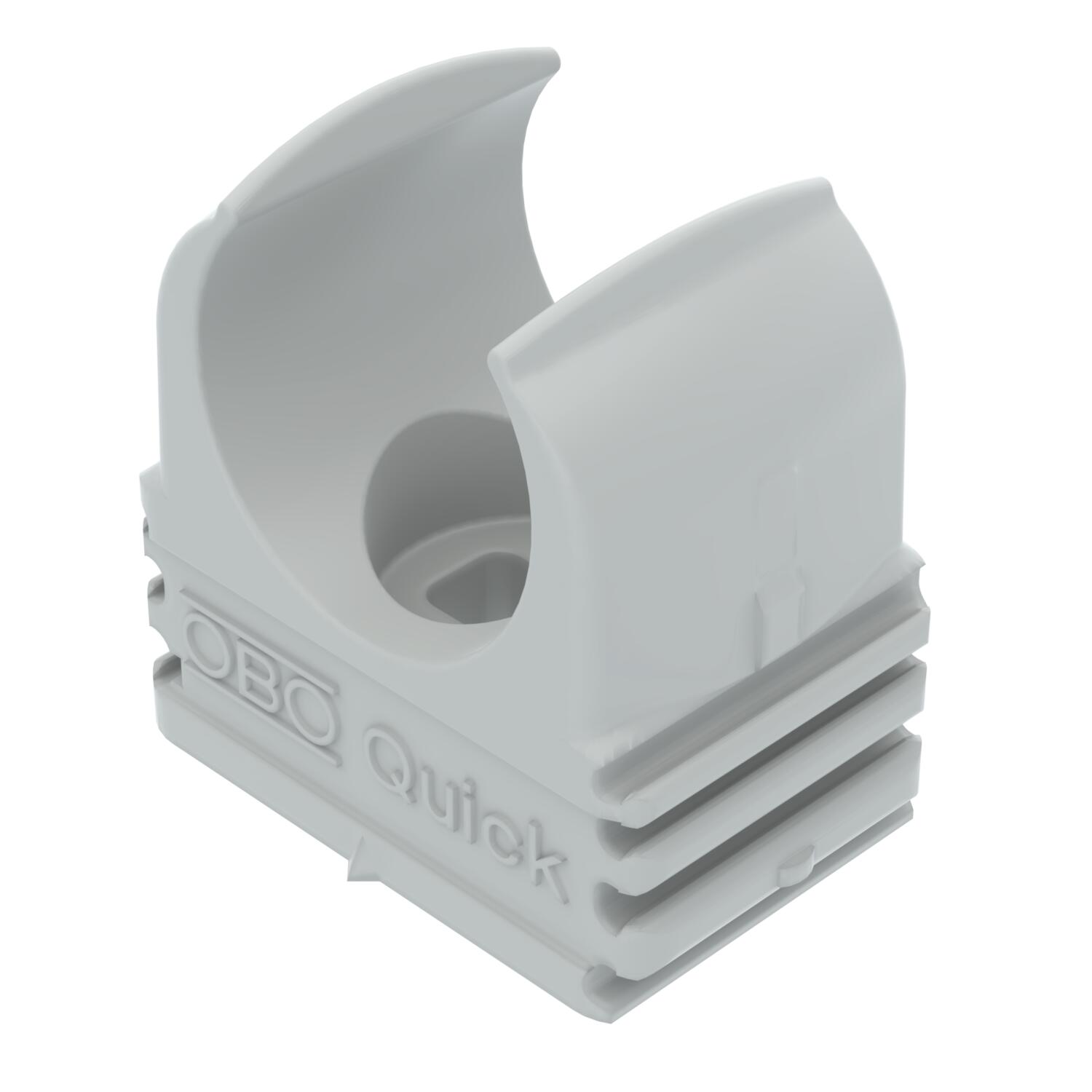 Quick clip, light grey | OBO