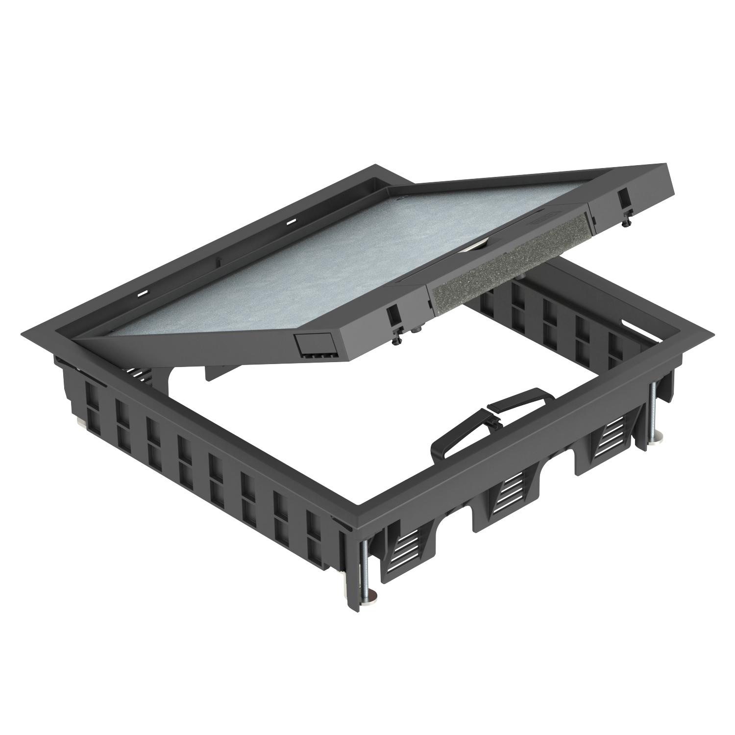 GES9-3B service outlet with handle clamp | OBO