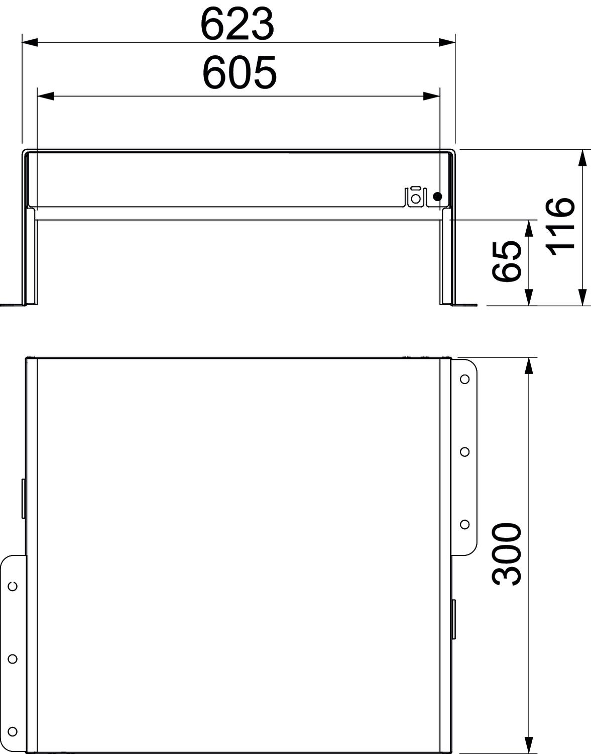 PYROPLUG® MagicBox, three-sided, interior height 60 mm | OBO