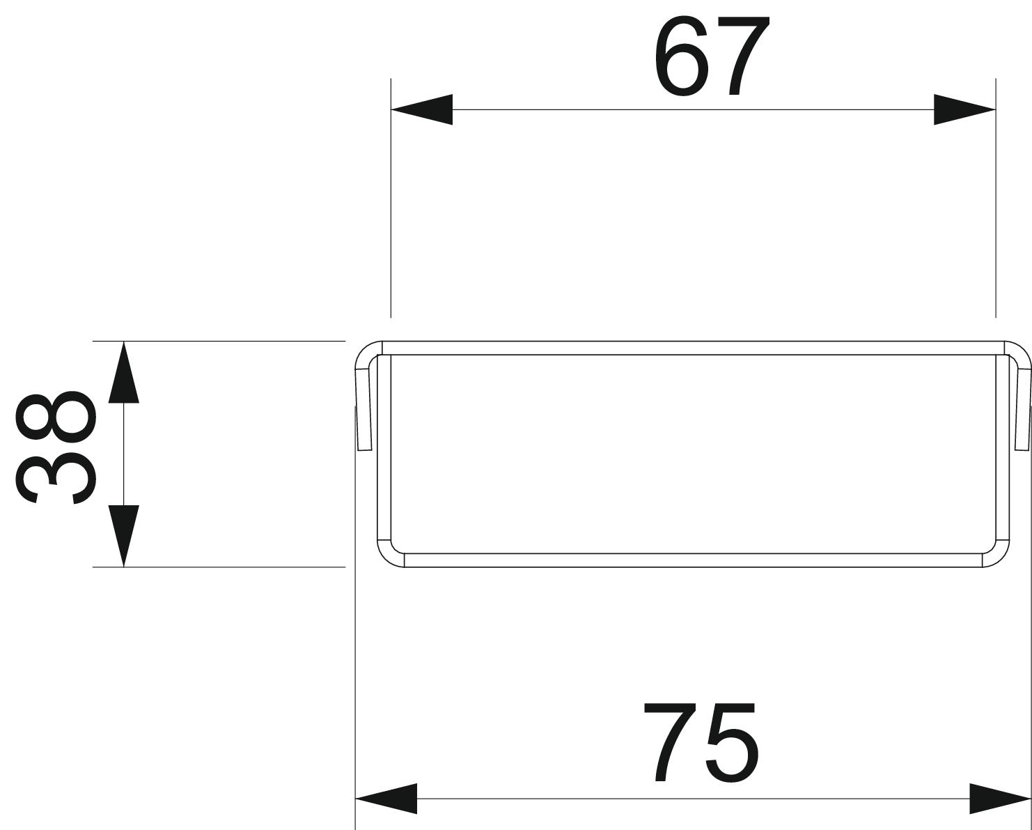 Underfloor duct MD 1-compartment, duct height 38 mm | OBO